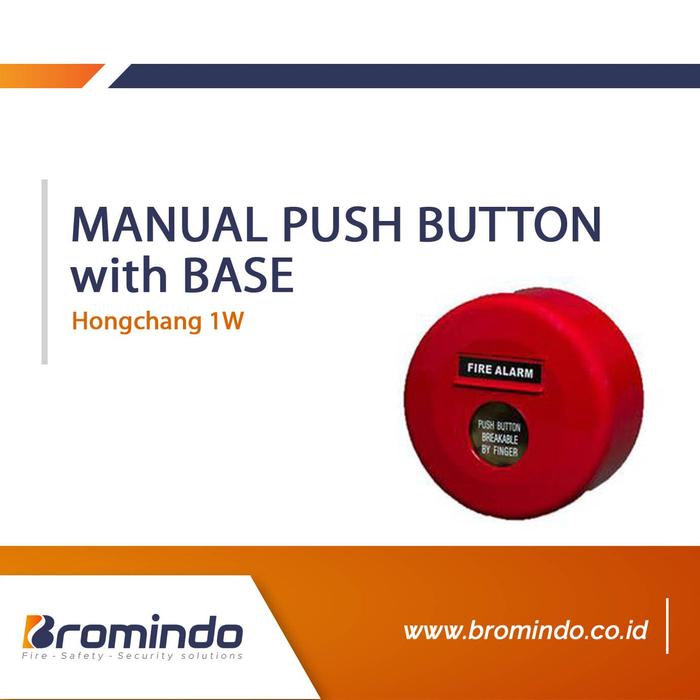 Jual Fire Alarm Manual Call Point Push Button Hong Chang 1W Dengan Base - Kota Semarang ...