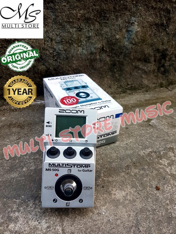 Jual Zoom MS50G / MS50 G / MS 50G / MS 50 G - Multi Guitar Stompbox ...