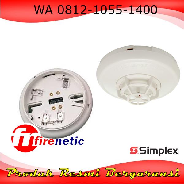 Jual Simplex 4098-9733 SSD ROR/FIxed Heat Detector + Base Addressable ...