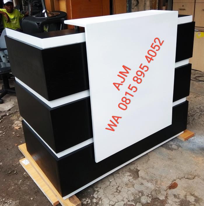 Jual Meja Resepsionis Meja CS Meja Customer Service Furniture Meja ...