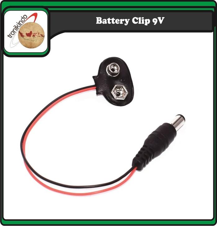 Jual Battery 9v Clip Baterai Klip Arduino Uno Mega Nano - Kota Bandung ...
