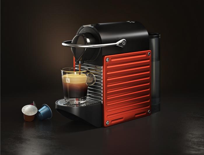 Jual Nespresso Pixie Red Espresso Machine / Mesin Kopi - Jakarta Utara ...