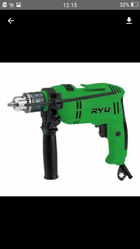 Jual Mesin Bor Listrik 13 mm RYU Impact Drill 13 mm RYU - Mesin Bor ...