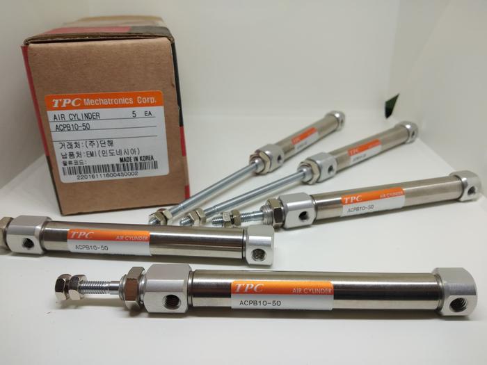 Jual PNEUMATIC AIR CYLINDER UKURAN DIAMETER 10mm, PANJANG STROKE 50mm ...