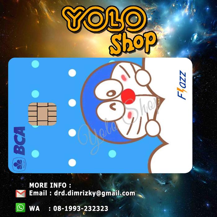 Jual KARTU FLAZZ BCA CUSTOM - DORAEMON EDITION 9 - Jakarta Timur ...