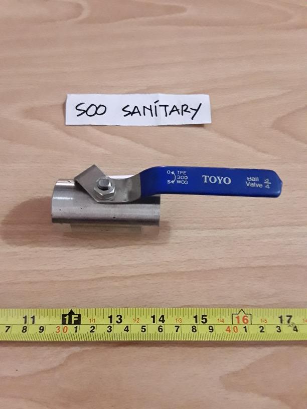 Jual Ball Valve Stainless 3/4" TOYO Stop Kran Handle - Kota Semarang ...