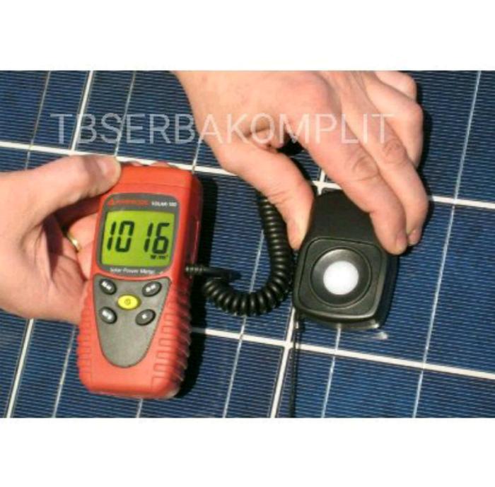 Jual Solar-100 Alat ukur Matahari Solar panel tester meter Solar 100 ...