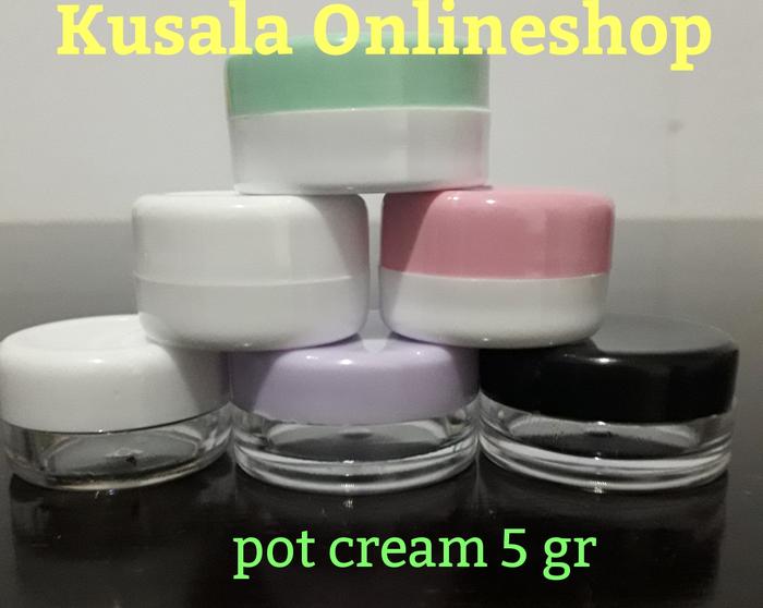 Jual pot cream|pot cream 5 gr|kemasan kosmetik|tempat cream|pot cream ...