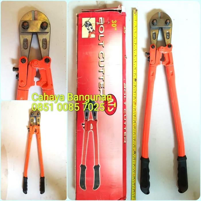 Jual GUNTING GEMBOK RANTAI BESI BAJA BEHEL ATS 30" Inch Bolt Cutter ...