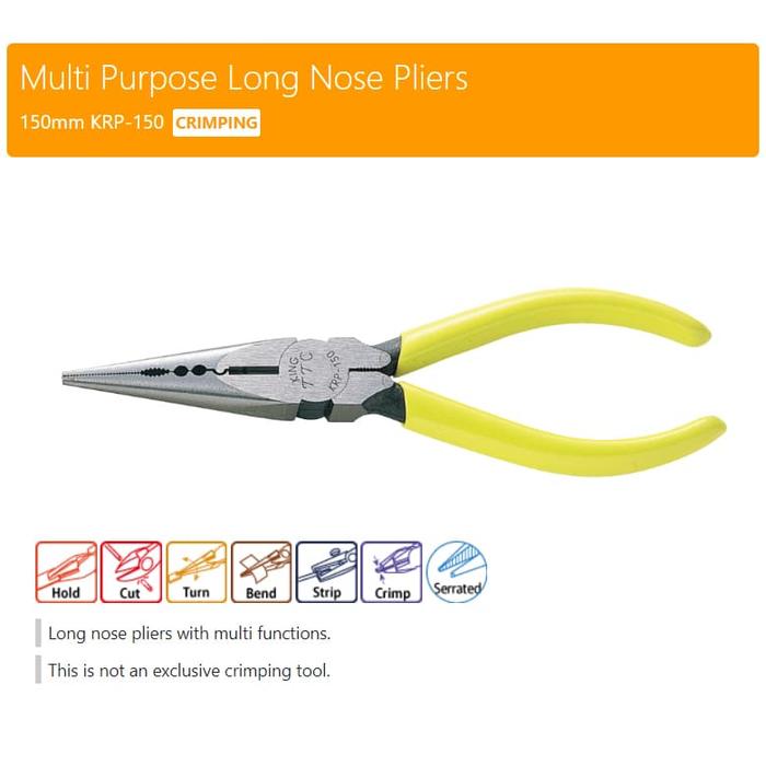 Jual Tang Lancip Multifungsi 6 Inch - King TTC - KRP-150S - Made In Japan - Jakarta Barat - Ono ...