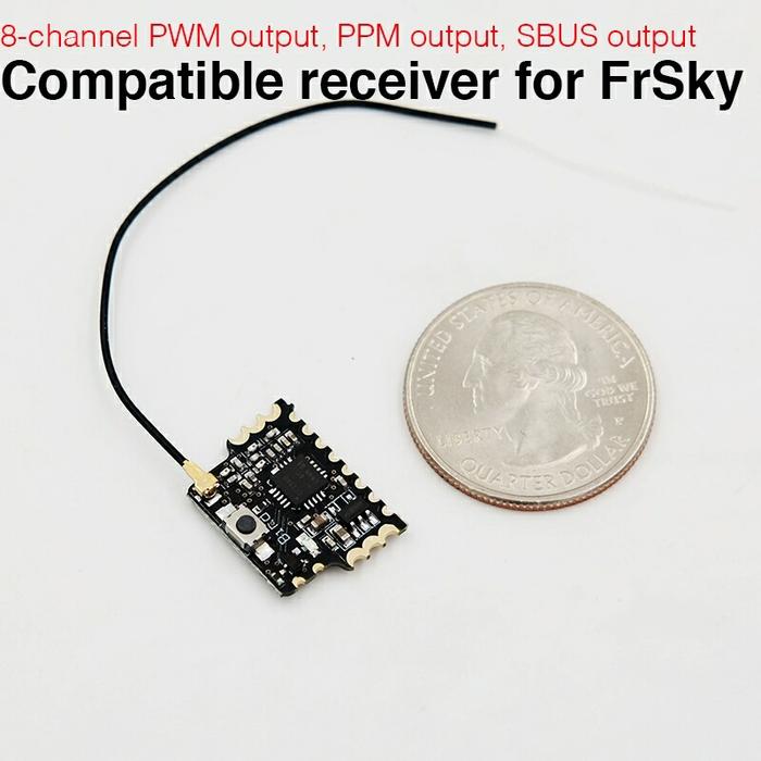 Jual 2.4G 8CH D8 Mini FrSky Compatible Receiver With PWM PPM SBUS ...
