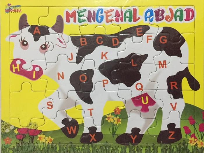 Jual Puzzle Sapi Mengenal Abjad - Ukuran Besar - Kota Bekasi - Kinanti ...