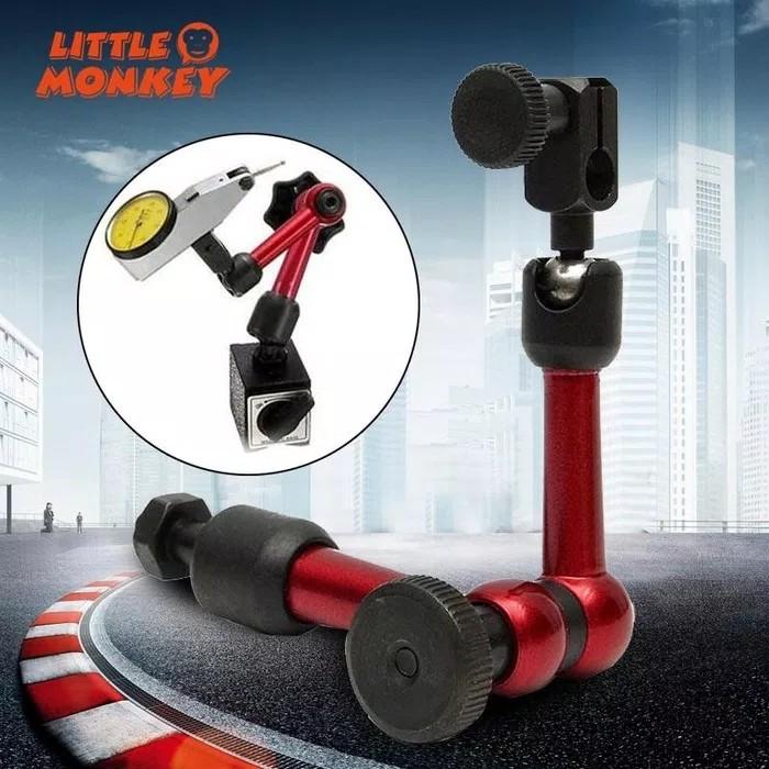 Jual Universal Flexible Magnetic Metal Base Holder Stand Arm Dial ...