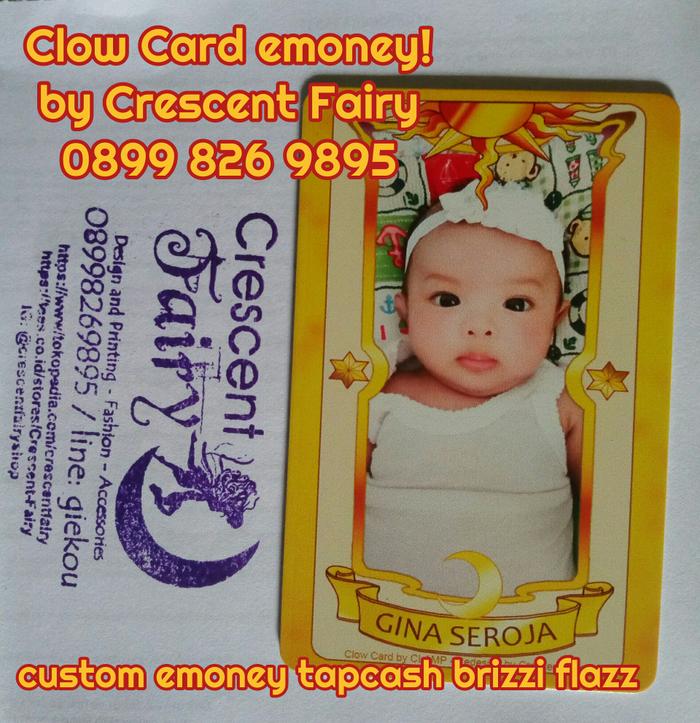 Jual Custom Emoney Tapcash Brizzi Flazz ANIME CARDCAPTOR SAKURA CLOW ...