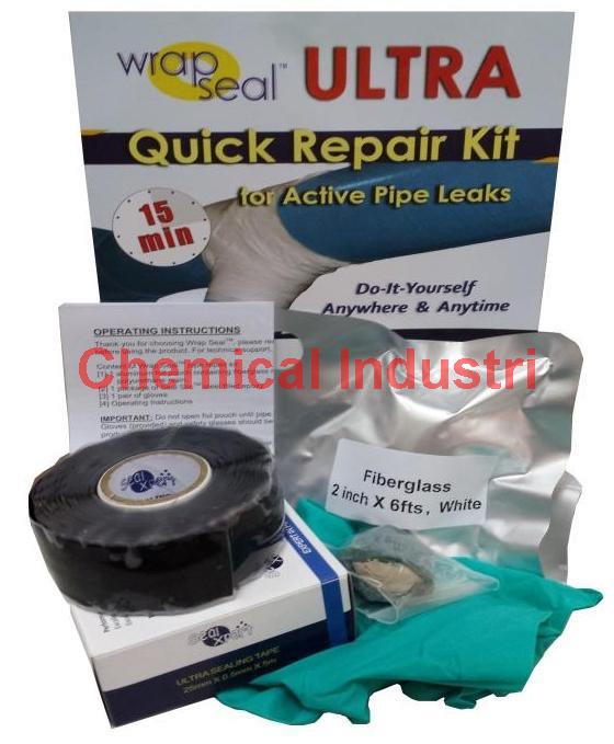 Jual Wrap Seal ULTRA Quick Repair Kit for Active Pipe Leaks Size : 2" x ...