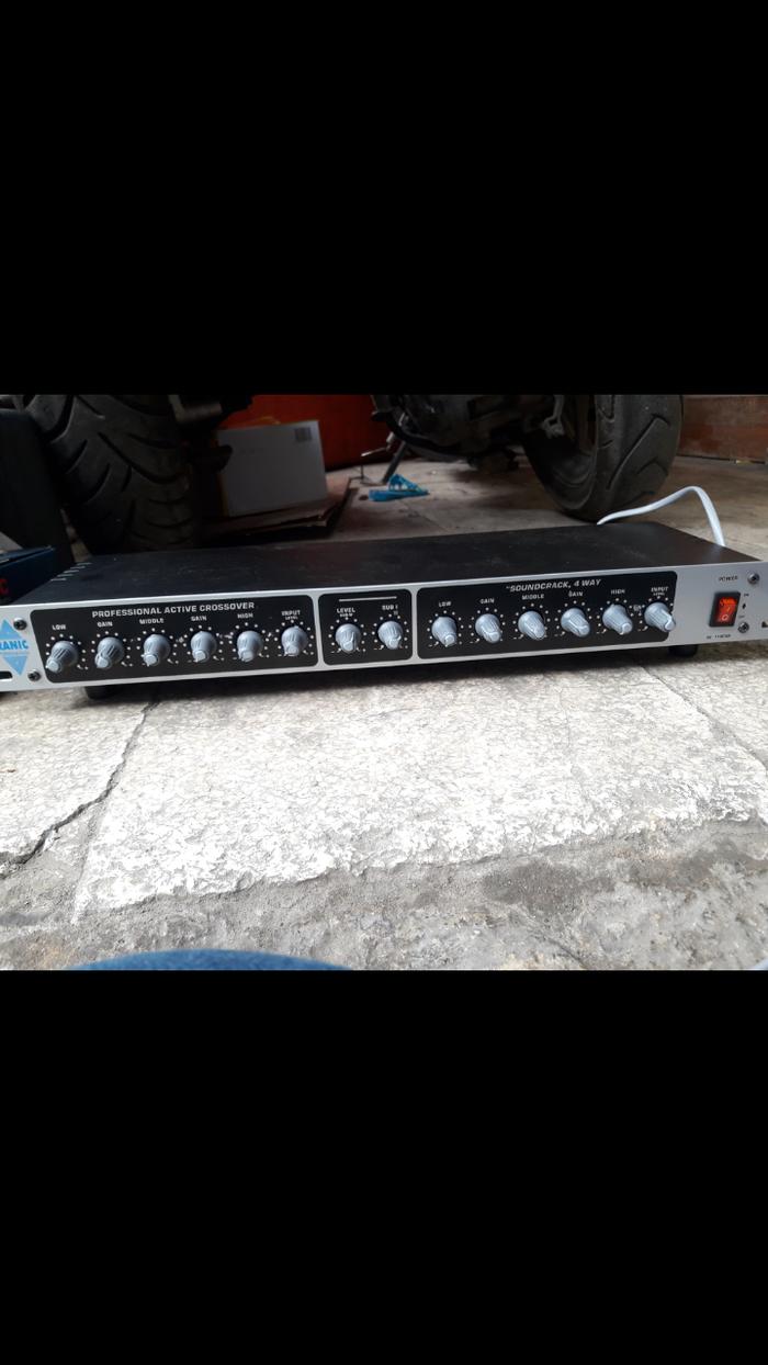 Jual crossover aktif 4 way with subwoofercrosover aktif sound system ...