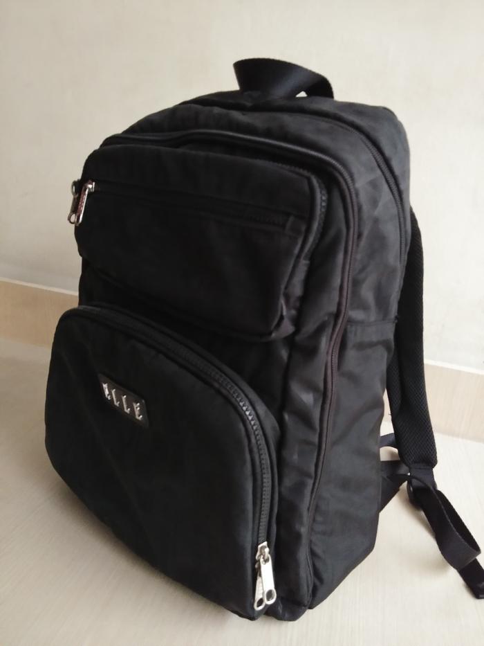 Jual Tas backpack merk ELLE ori - Jakarta Barat - Odipreloved | Tokopedia