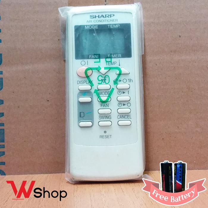 Jual Remot/Remote AC Sharp ion - Ori/ORIGINAL - Air Conditioner Remote ...