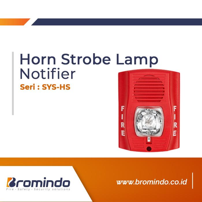Jual Horn Strobe Lamp type SYS-HS ( System sensor ) Notifier - Kota ...
