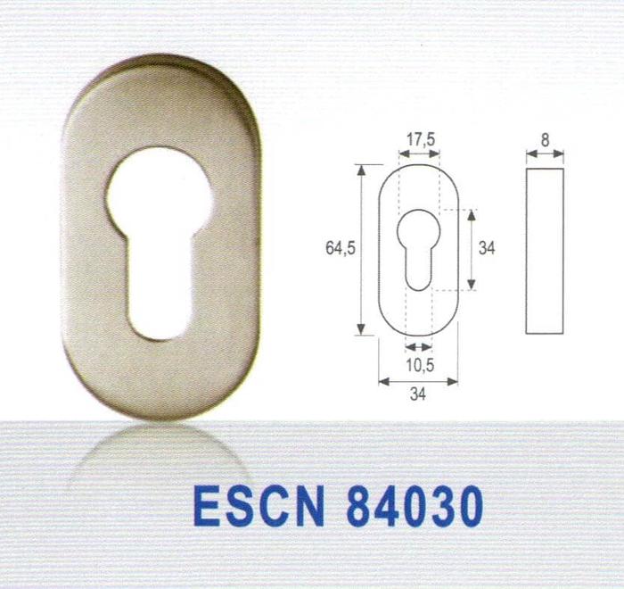 Jual ESCUTCHEON OVAL DEKKSON ESCN 84030 SSS Cover Penutup Silinder ...