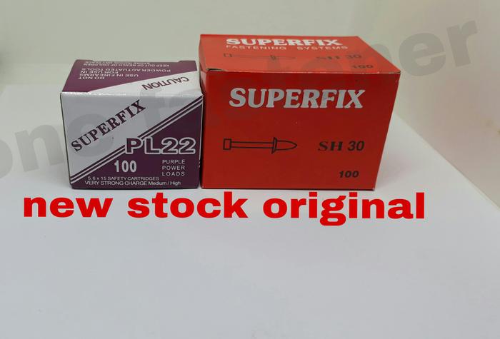 Jual Paku ramset superfix SH30 dan PL22 catridge set - Jakarta Utara ...