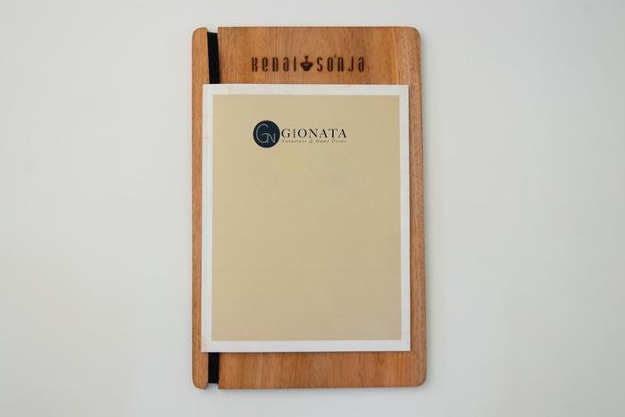 Jual Buku Menu Kayu / Wooden Menu Book Untuk Cafe/restoran Di Seller ...
