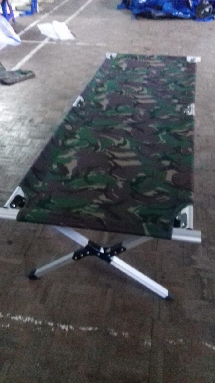 Jual Velbed Tempat Tidur Lipat Minimalis Ranjang Tidur Tentara TNI ...