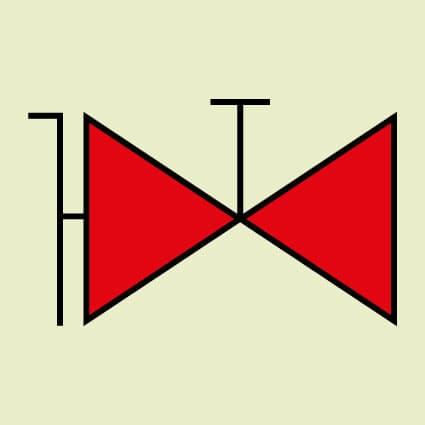 Jual Simbol Fire main with valves Stiker - IMO Symbol - Maritime ...