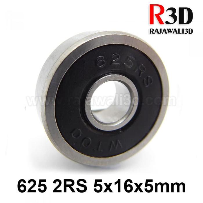 10個 625RS 5x16x5 mm ベアリング ABEC-7 ミニチュアシール 625-2RS ボールベアリング 625 2RS 10個 ...