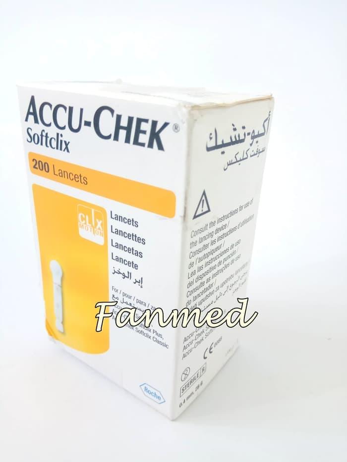 Jual Refill Jarum Lancet Accu achu acu Chek Check Cek Softclix ...
