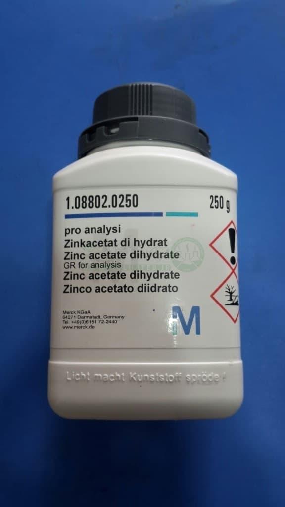 Jual ZINC ACETATE DIHYDRATE FOR ANALYSIS 250 GR MERCK 108802 - Kab ...
