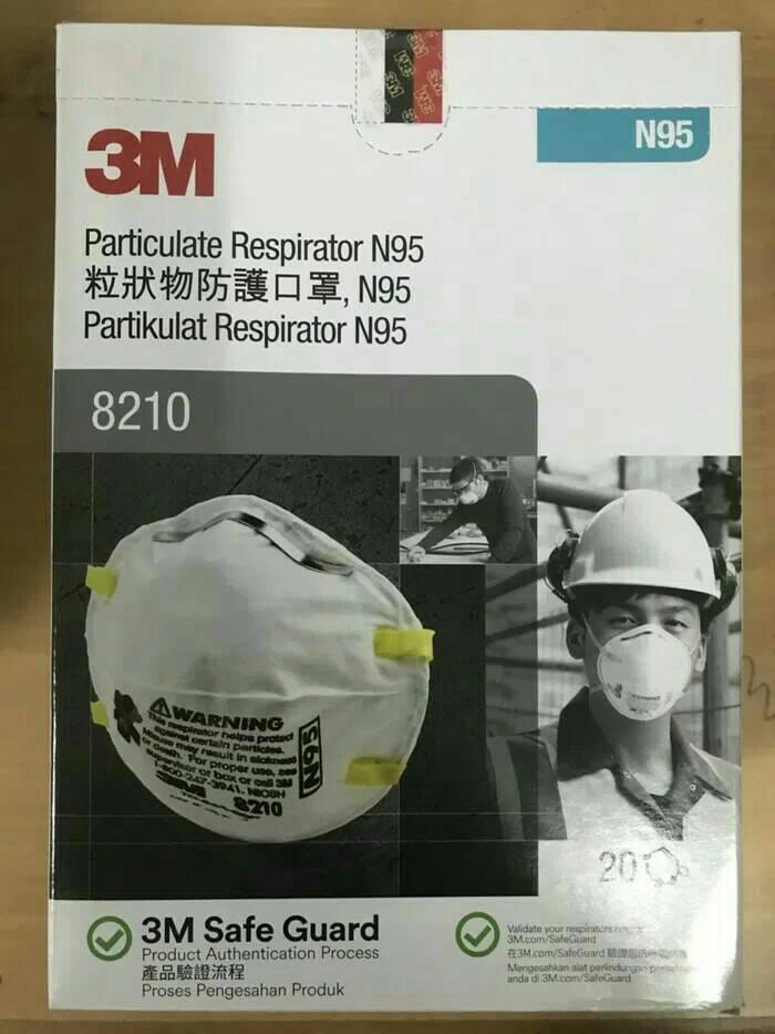 Jual masker 3m 8210 n 95 original dusk mask - Kab. Indramayu - Kancil ...