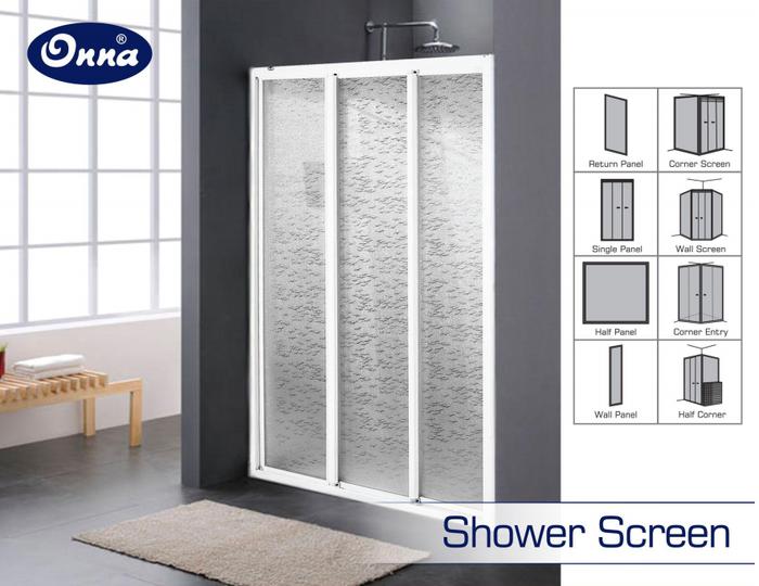 Jual [OSSA] Onna Shower Screen / 'Acrylic' - Single Panel - Kab ...