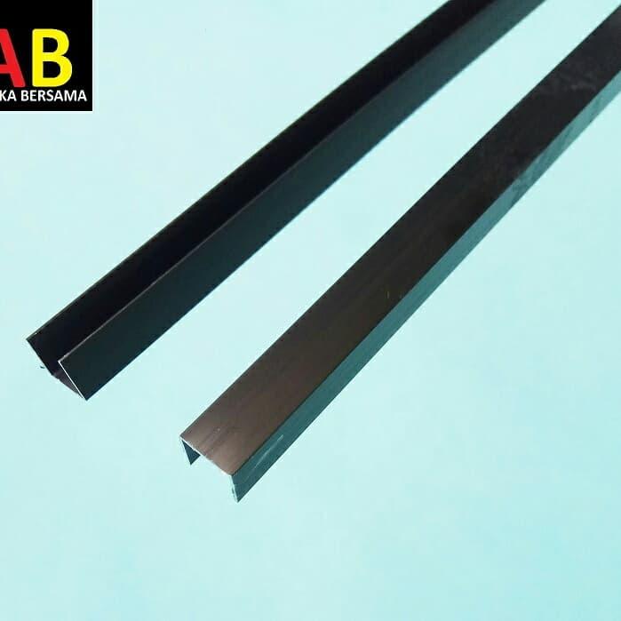 Jual Lis U Aluminium 12mm x 12mm x 12mm Brown - Kota Tangerang Selatan ...