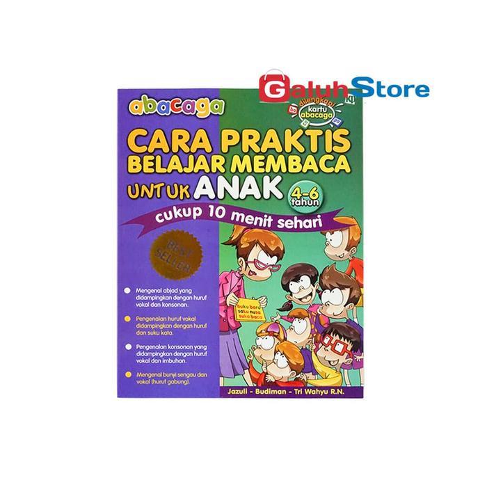 Jual Buku Bacaan Abacaga Cara Praktis Belajar Membaca Anak Di Seller ...