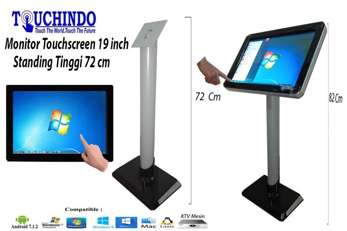 Jual Monitor Touchscreen 19 inch Standing Tinggi Bulat - Jakarta Utara ...