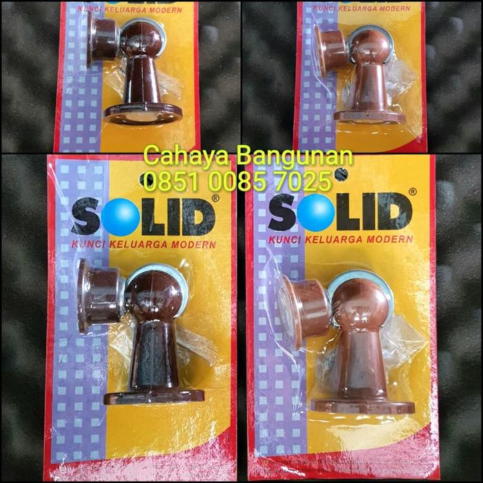 Jual SOLID Door Stop Stoper Stopper Pintu Magnet Magnetic Kayu STP 620 ...