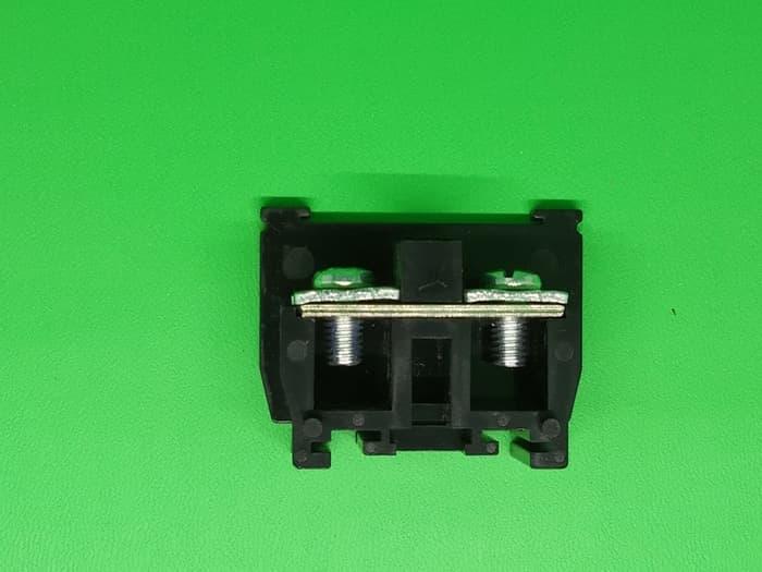 Jual Terminal Block Blok TBR-60 60A 10mm 600V Din Rail Type Black ...