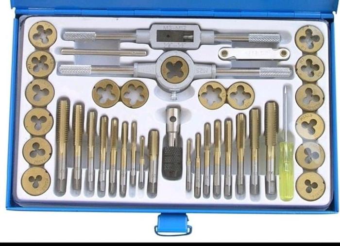 Jual ALAT TAP DAN SENAI SET 40 PCS CMART / TAP AND DIE SET 40 PC METRIC ...