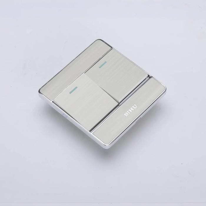 Jual Saklar 2 Gang 1 Way 16A 250V 86mm x 90mm UK Standard - Kota ...