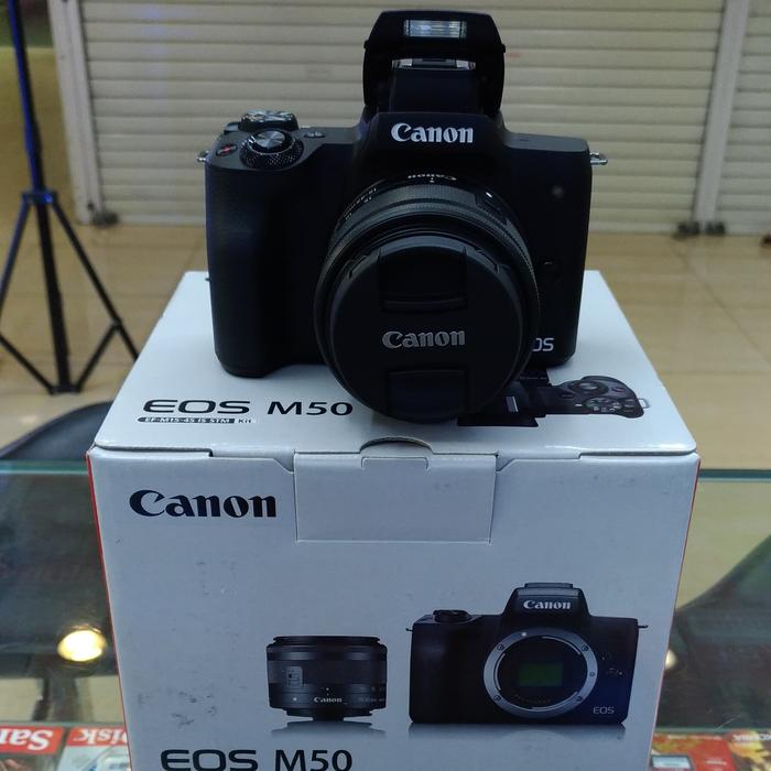 Jual CANON EOS M50 KIT 15-45MM WIFI IS STM 2018 - Jakarta Utara ...