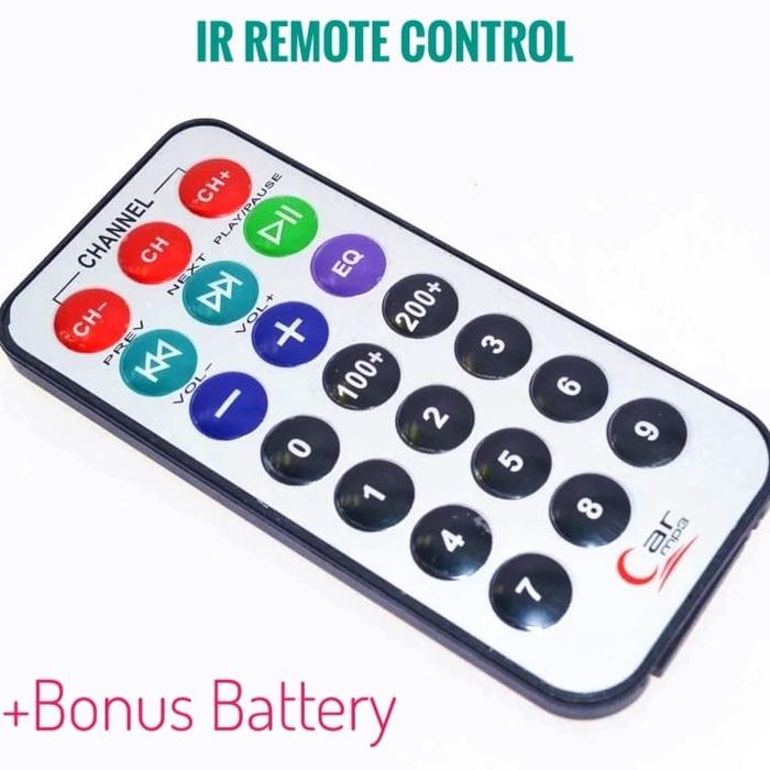 Jual IR Remote Control for Arduino Project / Mp3 Player / FM Car ...