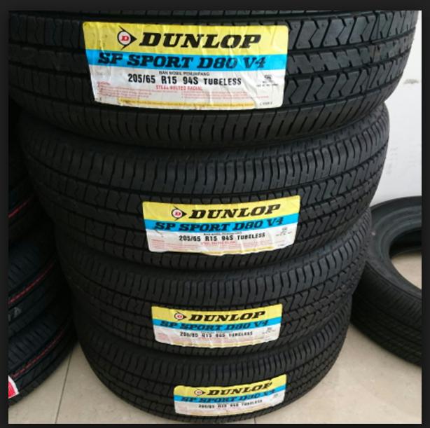Promo Ban Mobil Dunlop 205/65 R15 D80V4 ban mobil innova Dunlop " 56504 ...