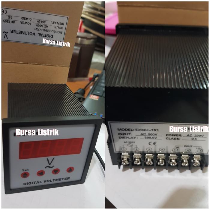 Jual DIGITAL VOLT METER 96x96 mm single Phase voltmeter AC - Jakarta ...