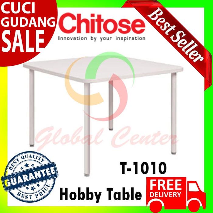 Jual MEJA MAKAN CHITOSE HOBBY TABLE T-1010 - Jakarta Barat - Global Home Center | Tokopedia