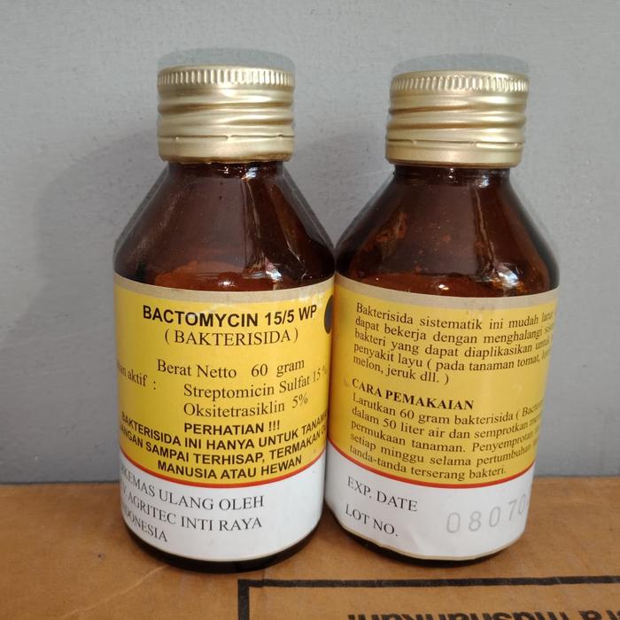 Jual Bakterisida bactomycin 15/5 WP ukuran 60gr - Kab. Kediri - Toko ...