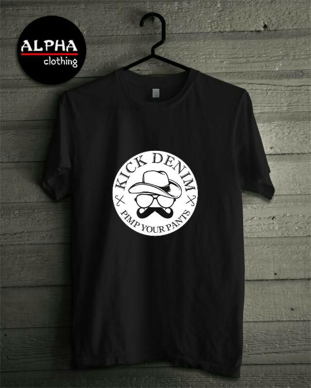 Kaos Kick Denim Basic Tee / S M L Xl Xxl Limited / IDR 135K Shop Now