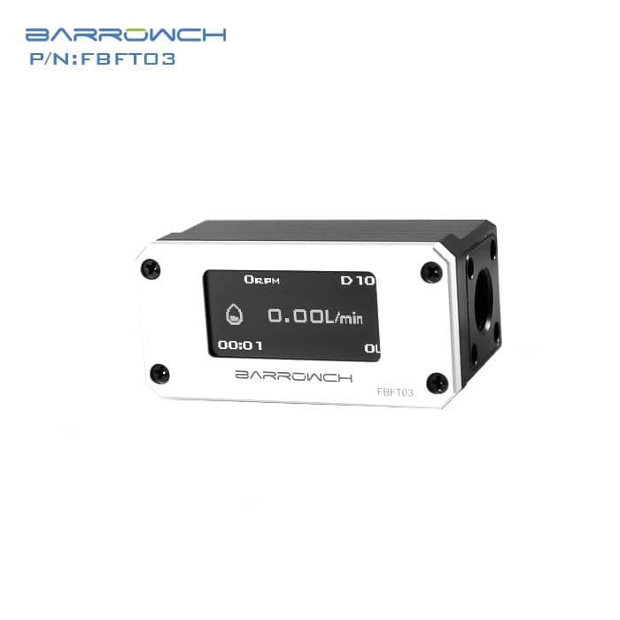 Jual Barrowch FBFT03 Digital OLED PC Water Liquid Cooling Flow Rate ...