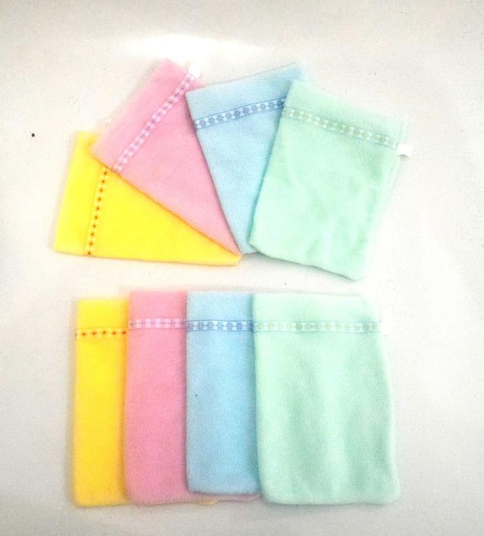 Jual Wash Lap Handuk 12 pcs Washlap Perlengkapan Bayi Peralatan Mandi ...