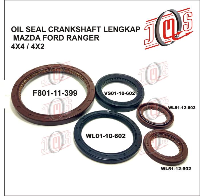 Jual OIL SEAL LENGKAP CRANKSHAFT NOKENAS CAMSHAFT KER AS FORD RANGER ...